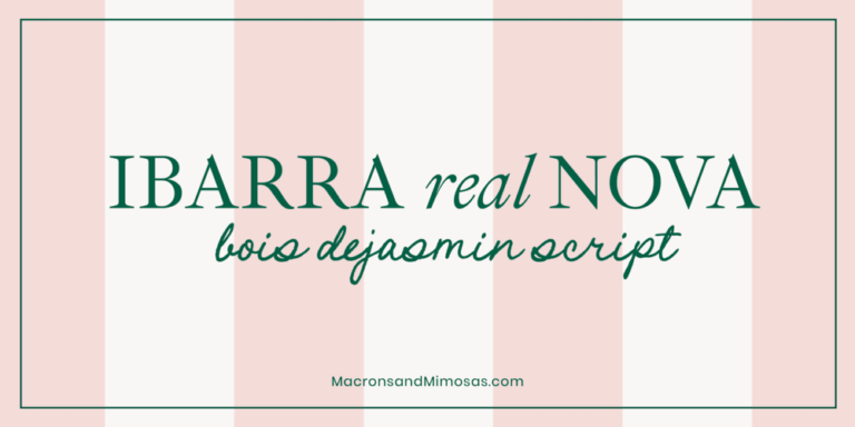 Preppy Fonts: The Ultimate Guide to Chic Lettering Combinations