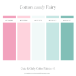 25+ Cute & Girly Color Palettes for Your Website + Color Codes!