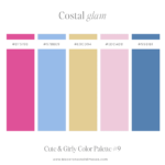 25+ Cute & Girly Color Palettes for Your Website + Color Codes!
