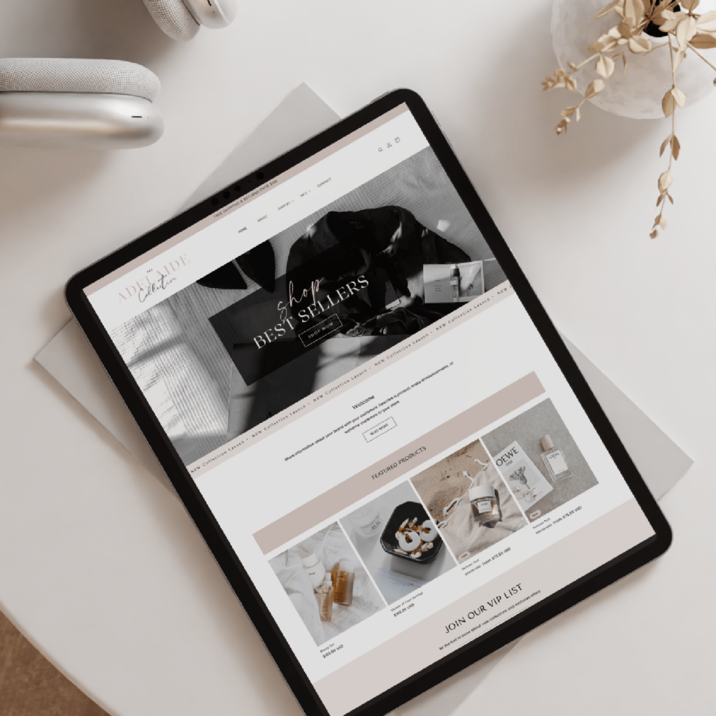 Client Discovery Form - Macarons & Mimosas | Shopify & Logo Design Agency