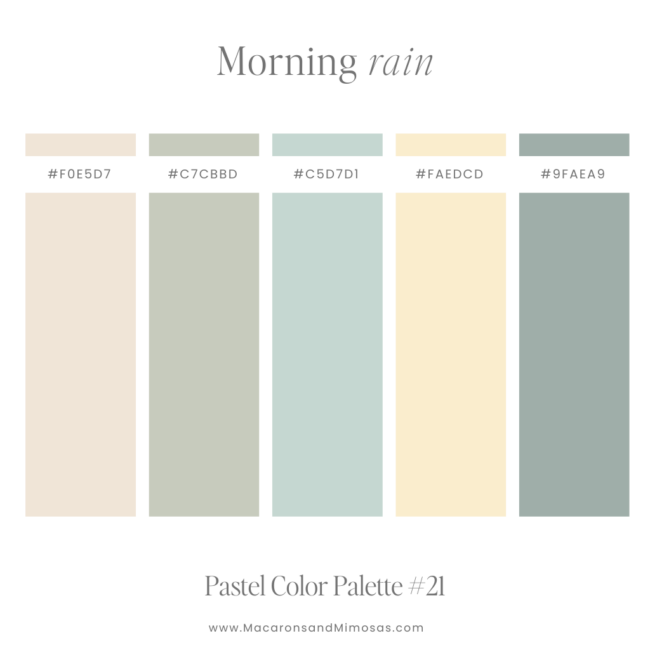 Pastel Color Palette: 30+ Hex Code Combinations for Your Brand