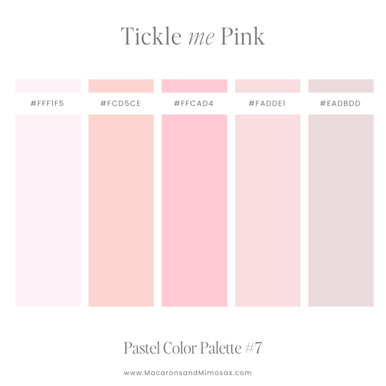 Pastel Color Palette: 30+ Hex Code Combinations for Your Brand