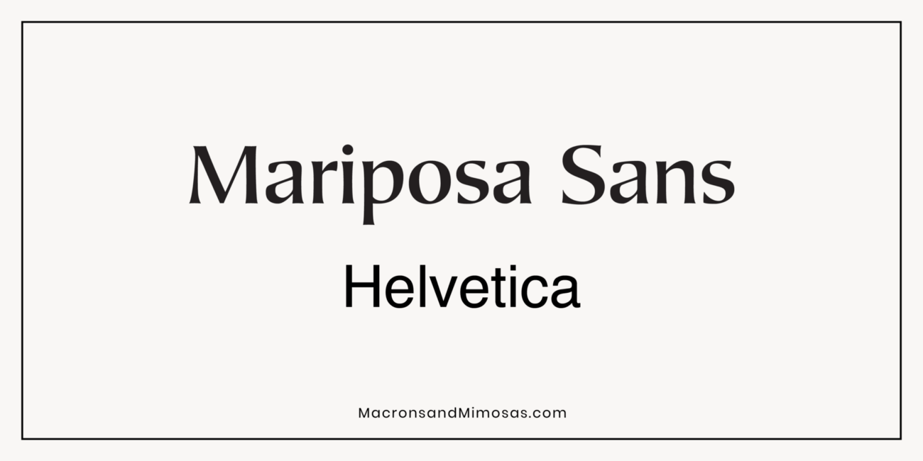 The Best Shopify Fonts Pairings - Macarons & Mimosas | Shopify & Logo ...