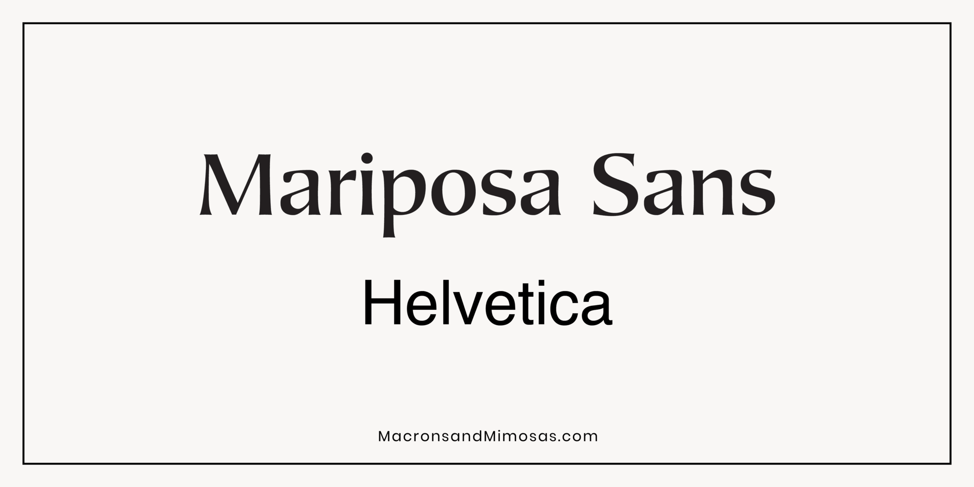 The Best Shopify Fonts Pairings - Macarons & Mimosas | Shopify & Logo ...