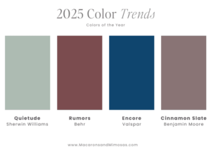 Web Design Colors of 2025: Warm, Natural + Cheerful Vibes