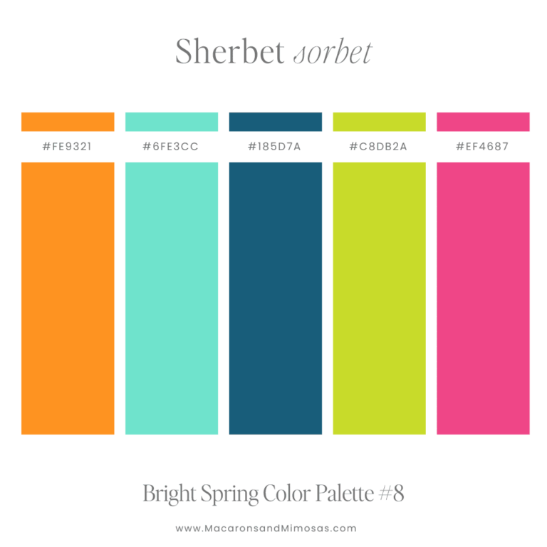 Bright Color Palettes: 28 Color Palettes to Make your Website Pop