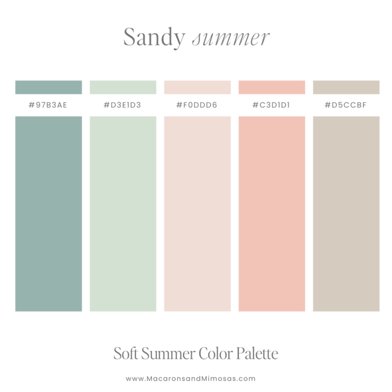 Soft Summer Color Palette Ideas: 30 Dreamy Combos